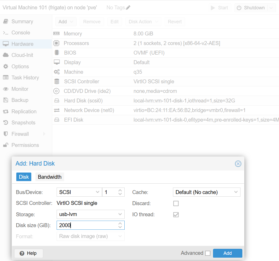 Creating a Frigate VM on Proxmox – bitScry – Blog